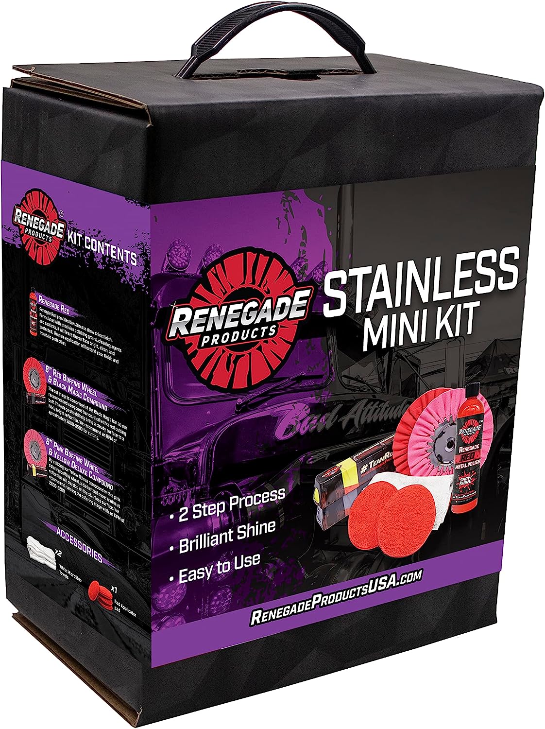 Renegade Stainless Steel Mini Polishing Kit | Siler Sales