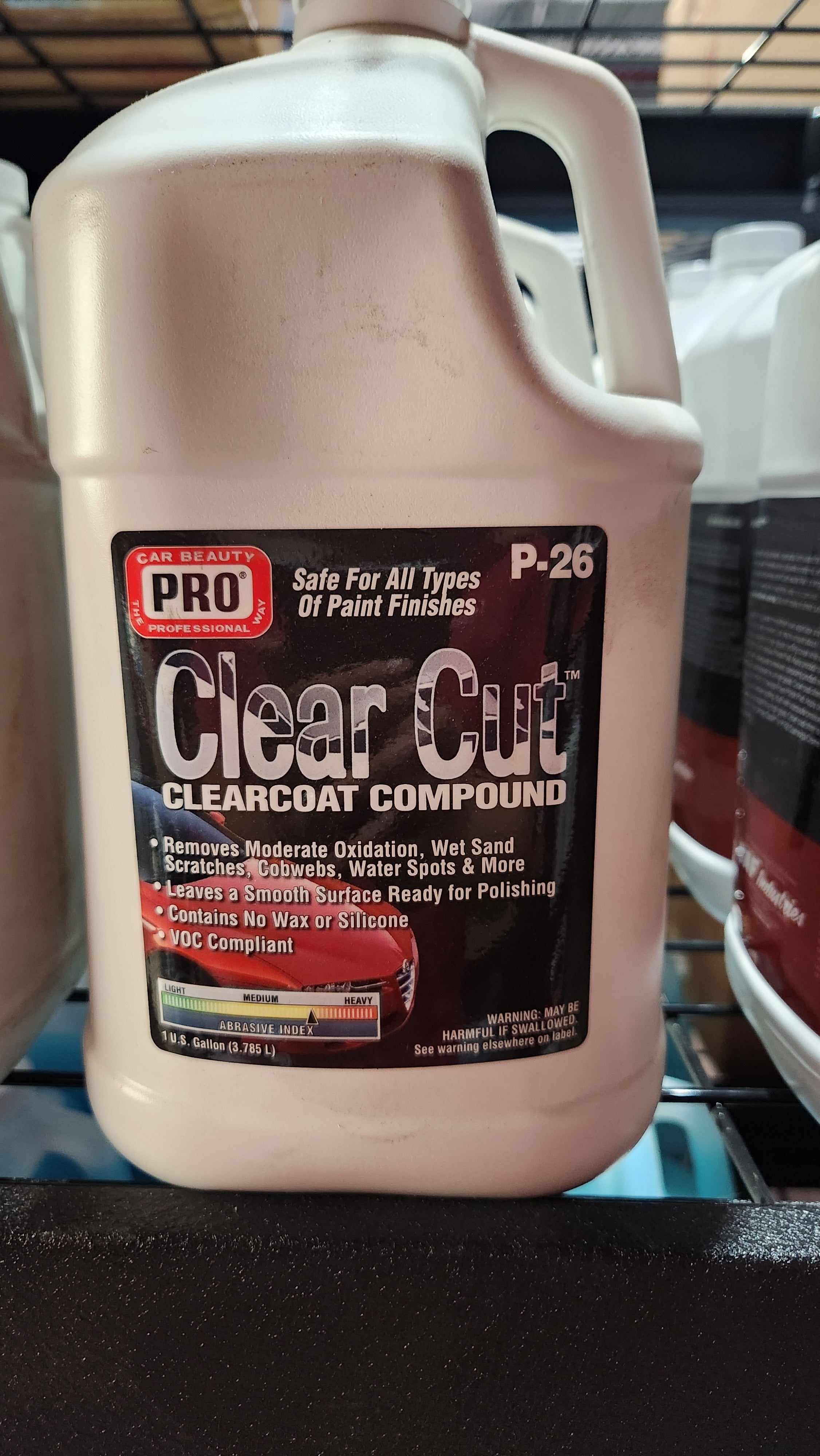 Clear Cut Compound - 1 Gallon | Siler Sales